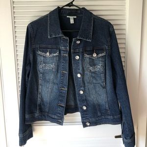 Dress Barn | Jackets & Coats | Dressbarn Jean Jacket | Poshmark